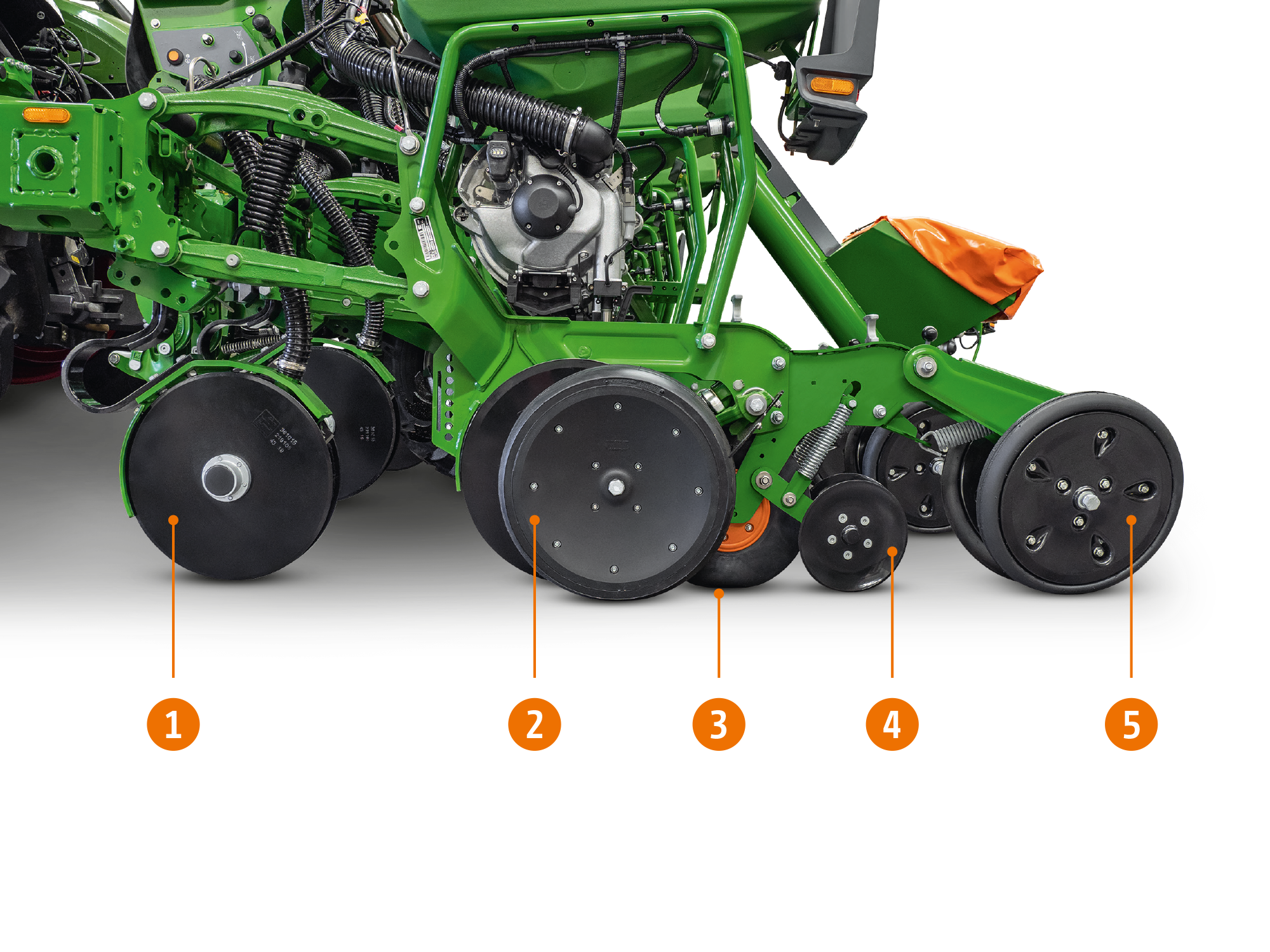 The unbeatable Duo – furrow former and catcher roller