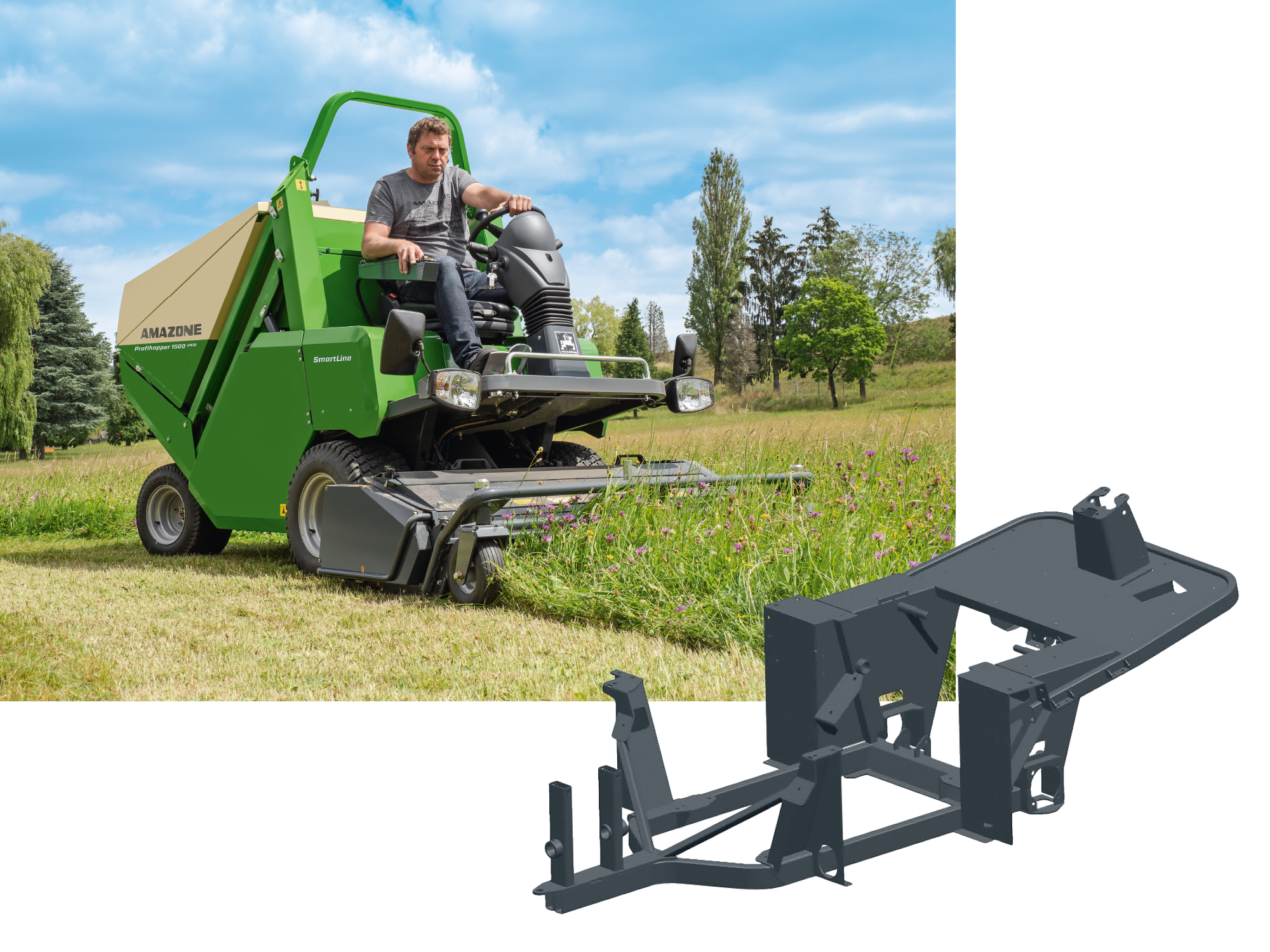 The high class, high performance, self-propelled mower