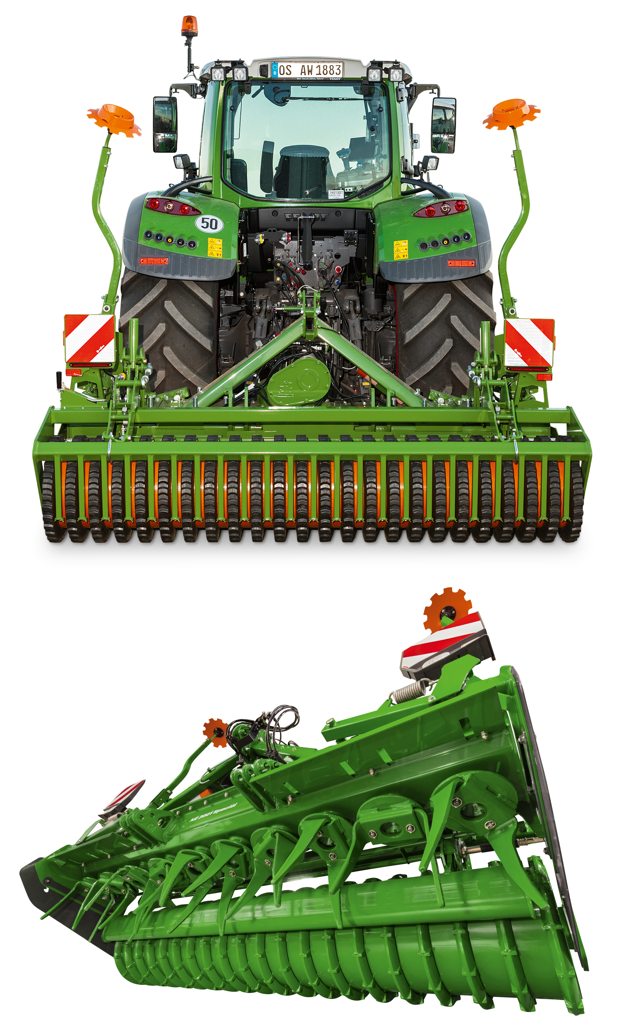 Rotary harrow or rotary cultivator: The all-rounder for seedbed preparation