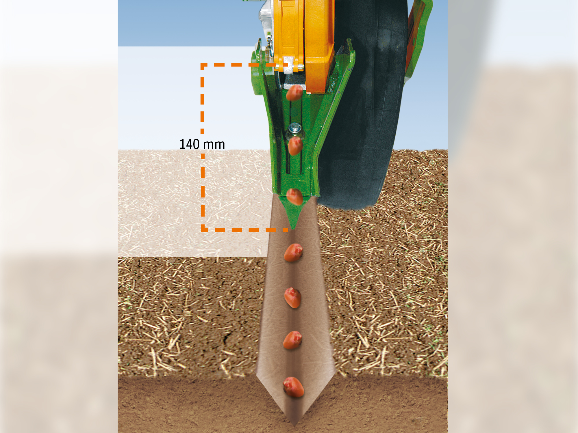 Precise seed placement for the highest yields and efficiency
