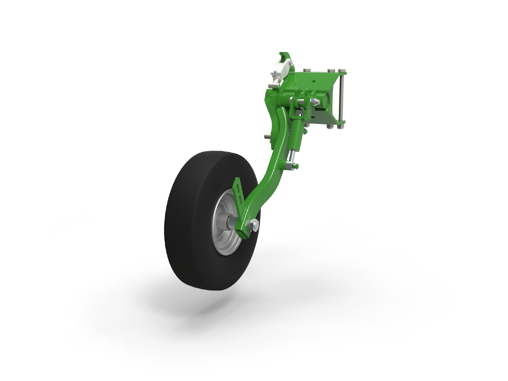 Pendulum support wheel rear, Ø 550 mm air filled tyre