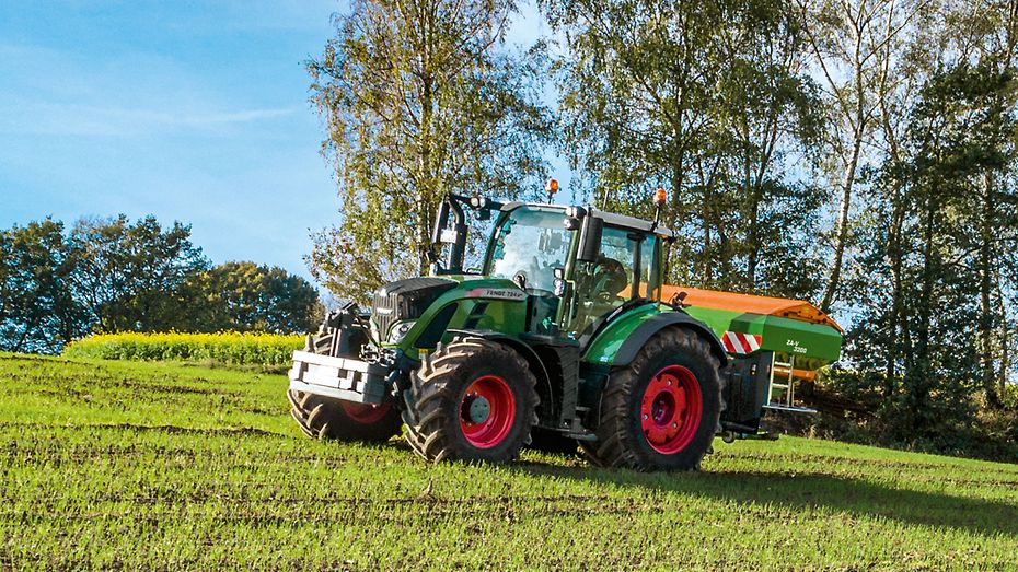 Slope spreading - Proven precision!