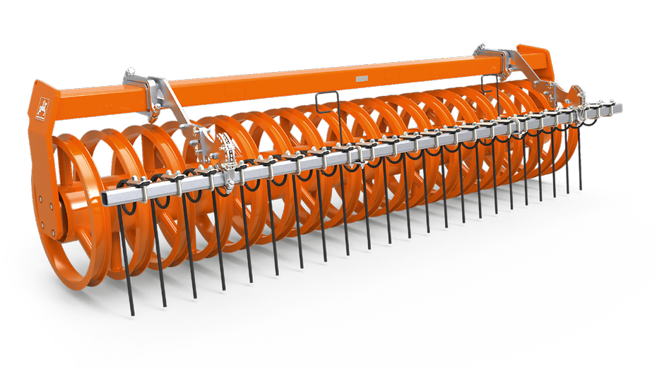 Kombinationen aus Nachlaufwalze und Striegel