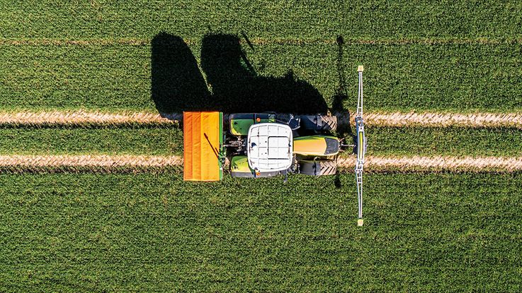 Perfection for precision fertilisation: TS spreading system