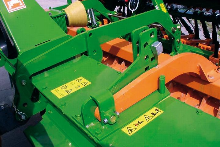 D9 mounted seed drill