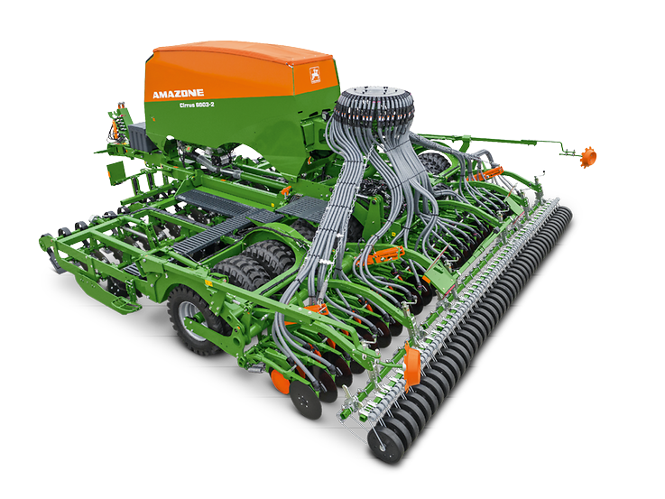 Cirrus trailed cultivator drill