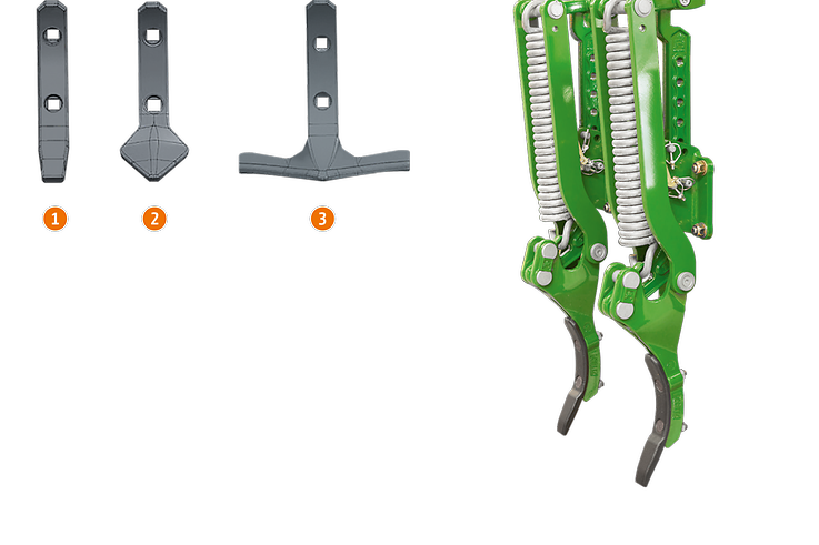 Seed drill wheel mark eradicators