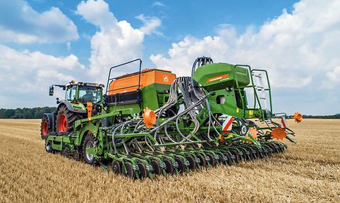 GreenDrill catch crop seeder box