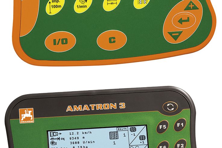 AMALOG+ or AMATRON 3 operator terminals