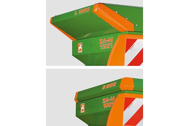 The extensions: Flexible hopper volumes using the after-fit extensions