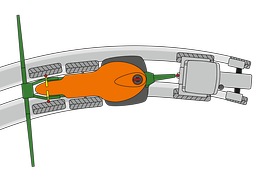 SingleTrail passive steering