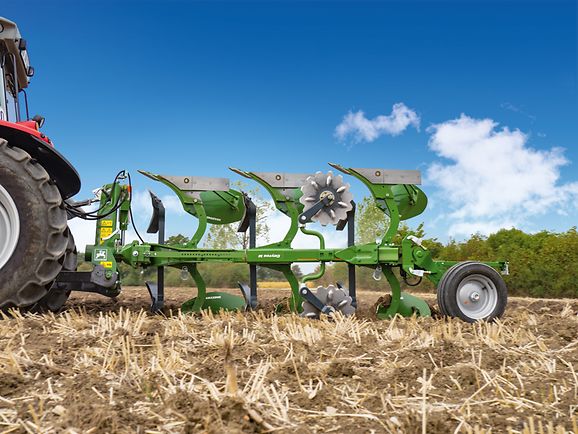 Cayros mounted reversible ploughs