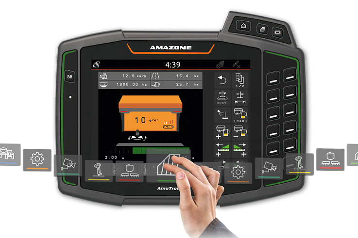 AmaTron 4 ISOBUS terminal - for maximum comfort