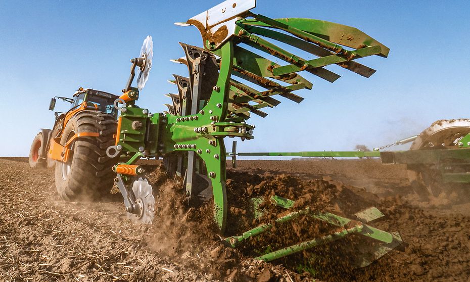 Tyrok semi-mounted reversible plough